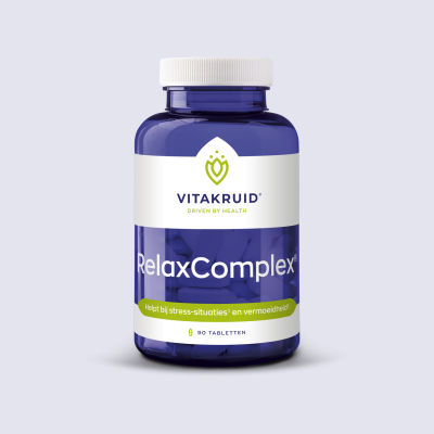 Relaxcomplex® - bij stress-situaties en vermoeidheid* - vitakruid.nl ...